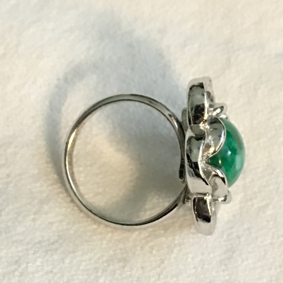 Sarah Coventry | Jewelry | Nos Vtg 974 Flattery Green Marbled Scalloped ...